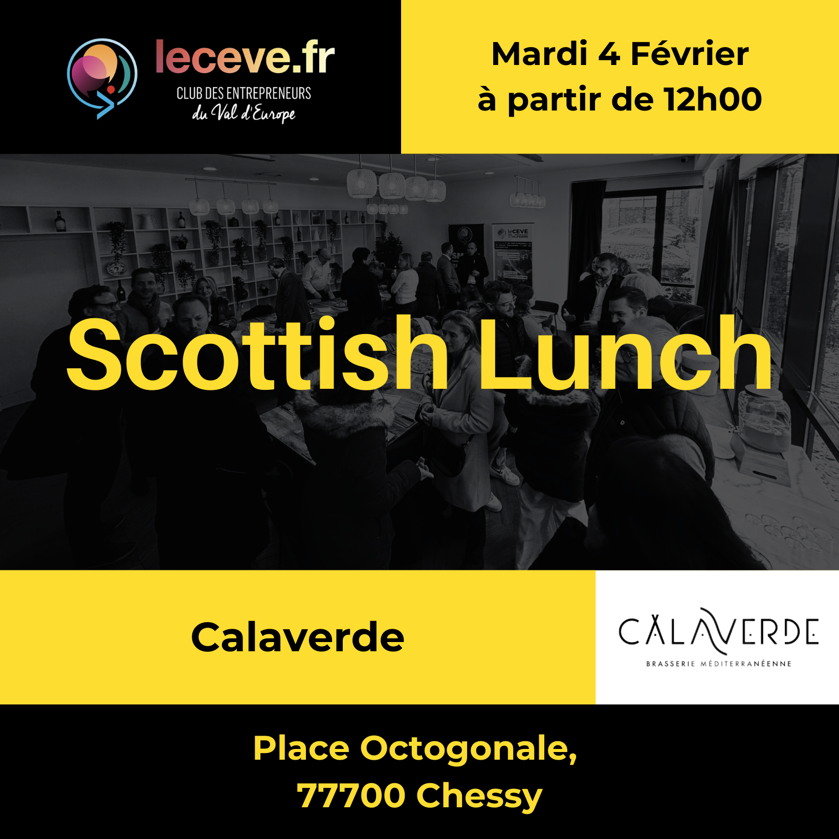Scottish Lunch - 4 février 2025 - Le CEVE
